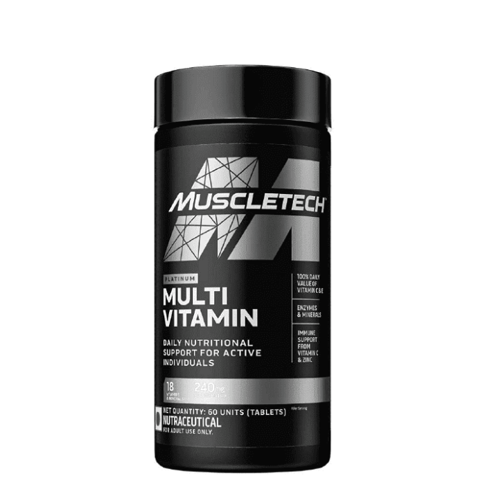 Muscletech Platinum MultiVitamin | Vitamins & Supplements | Body Fuel